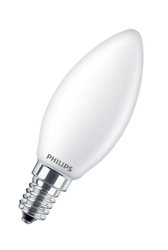 Philips CorePro LEDcandle B35 Filament 4,3-40W/827 LED E14 470lm ...