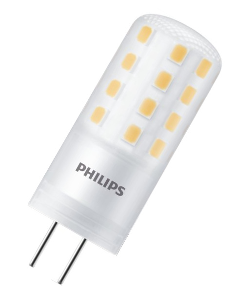 Philips LED CorePro LEDcapsule matt 300° 4,2-40W/827 warmweiß 470lm GY6.35 12V dimmbar online ...